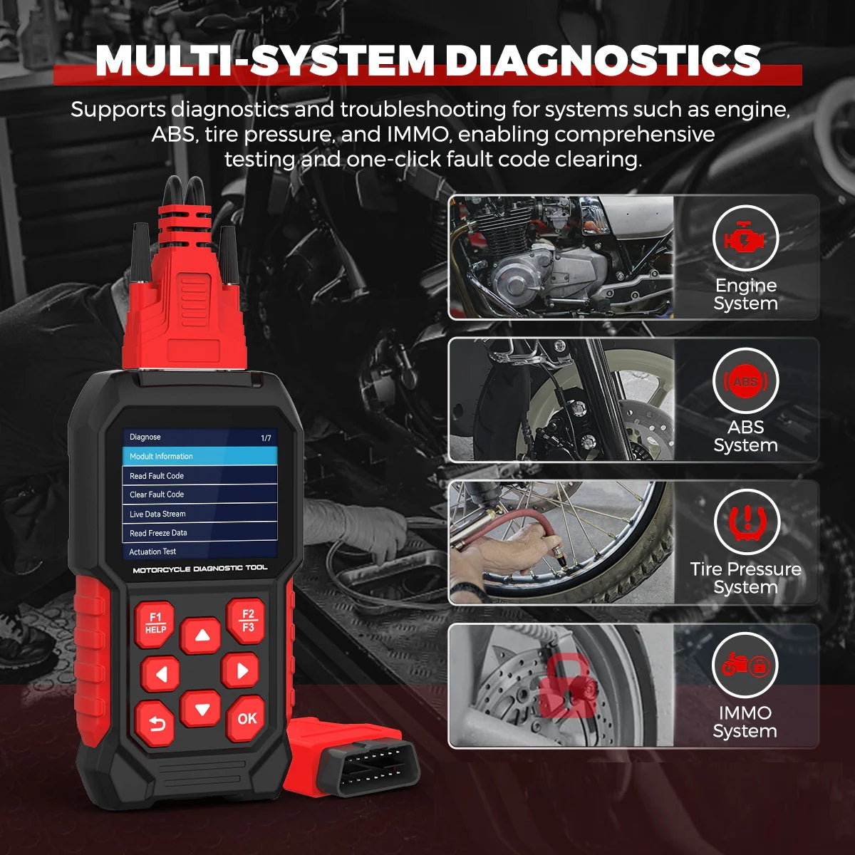 Diagnostic Scan Tool & Fault Code Reader for Triumph Motorcycle – ATV ...