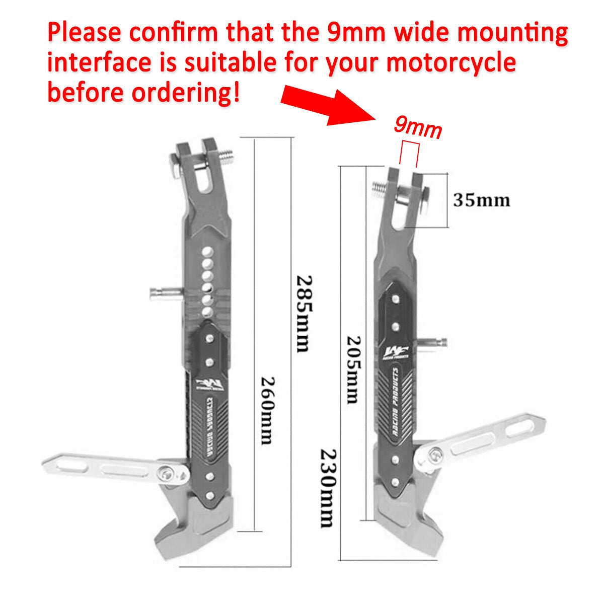 Kick Stand Side Stand For Ducati Motorcycle – ATV & Bike Co.